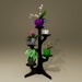 Plant Stand, Tiered Plant Stand, Wooden Plant Stand, Cnc Cut Files, Cnc ...
