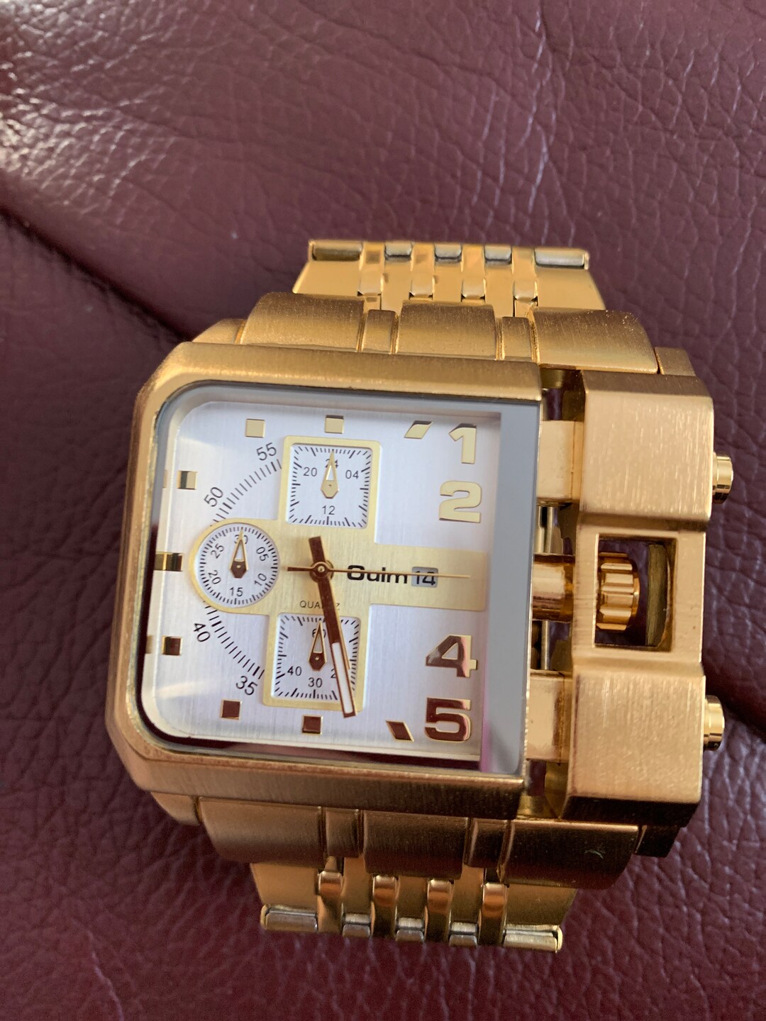 Mens OLUM Watch Iconic White Dial. - Etsy