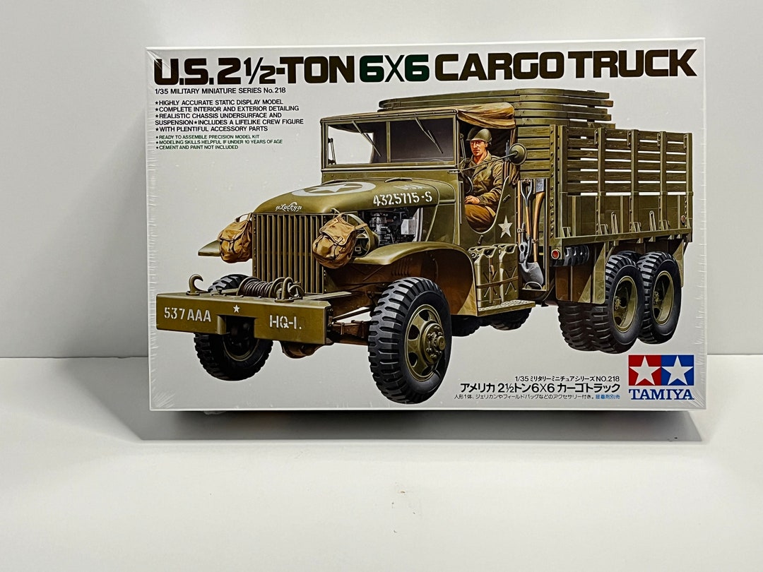 Tamiya 1/35 US 2.5 Ton 6x6 Cargo Truck - Etsy
