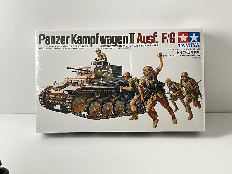 Tamiya 1/35 Panzer Kampfwagen II Ausf. F/G - Etsy