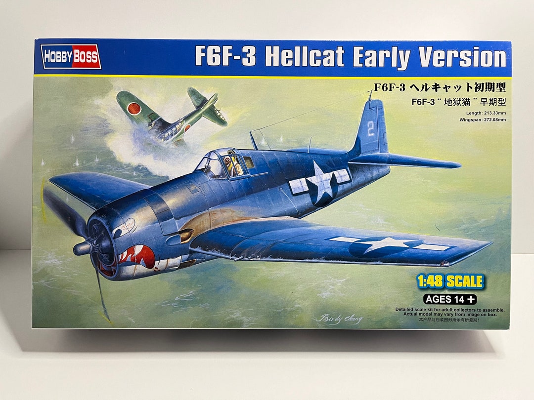 Hobby Boss 1/48 F6F-3 Hellcat Early - Etsy