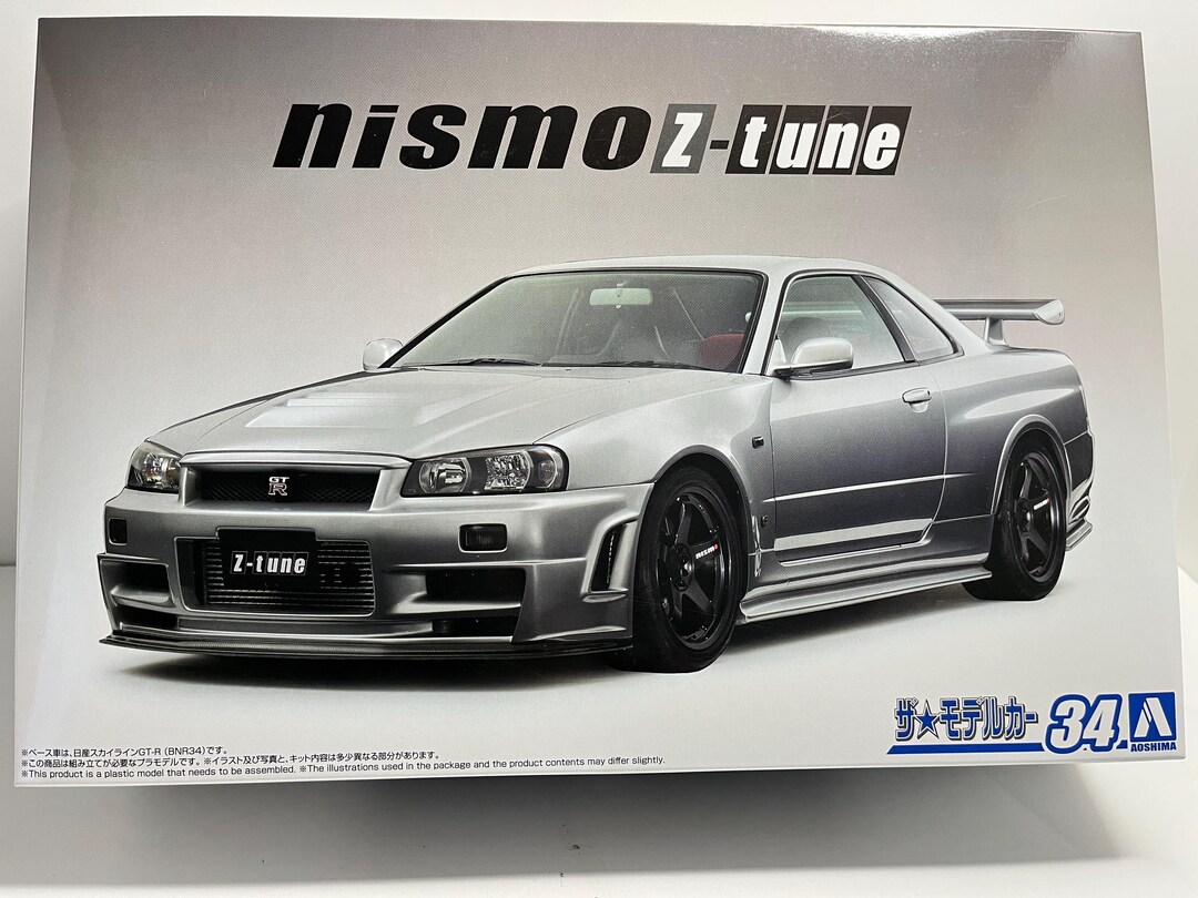 Aoshima 1/24 Nismo BN34 Skyline Gt-r-z Tune '04 - Etsy