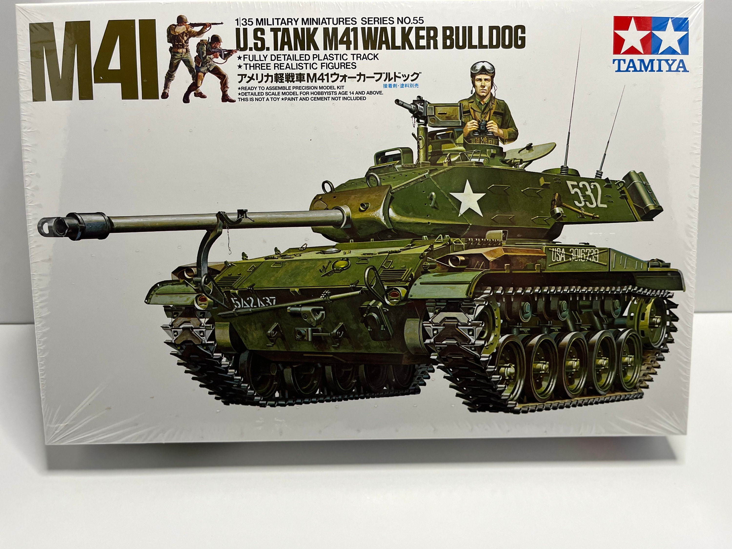 1/35 Tamiya US Tank M41 Walker Bulldog - Etsy