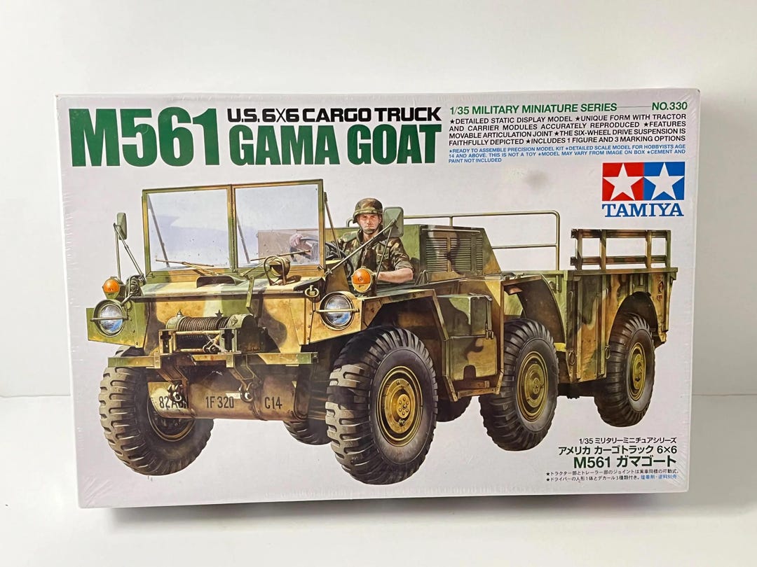 Tamiya 1/35 U.S. 6x6 Cargo Truck M561 Gama Goat - Etsy