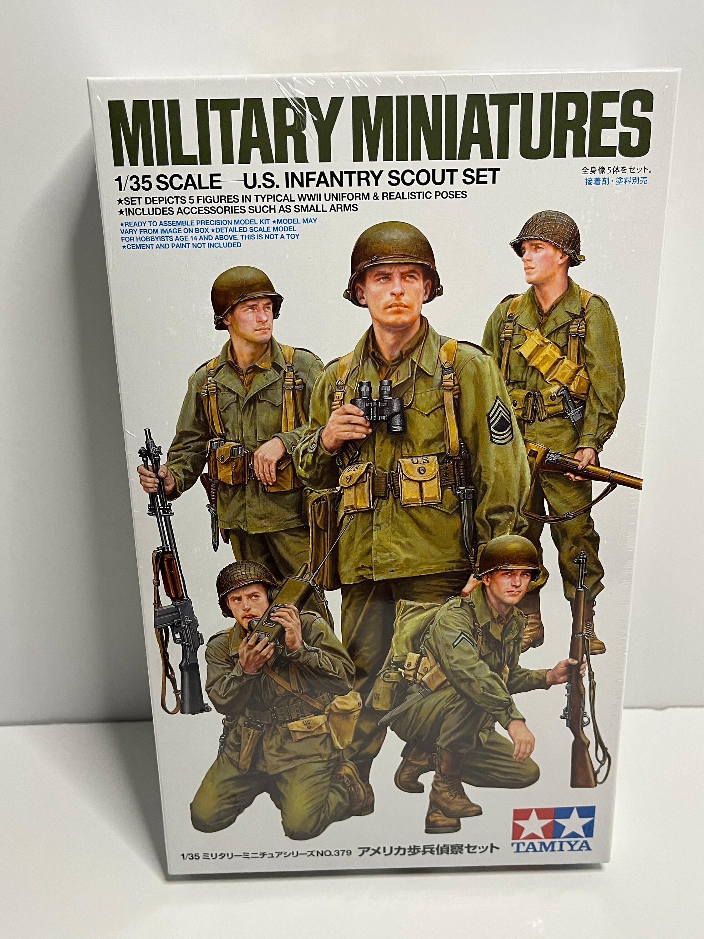 1/35 Tamiya WWII US Infantry Scout Soldiers - Etsy