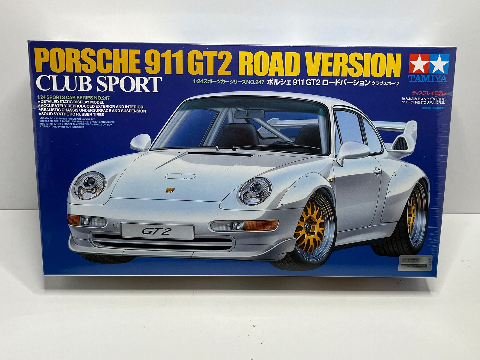 Tamiya 1/24 Porsche 911 GT2 Road Version - Etsy