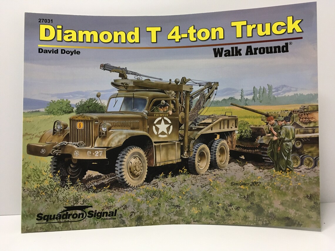 Squadron Signal Diamond T4 Ton Truck Walk Around - Etsy