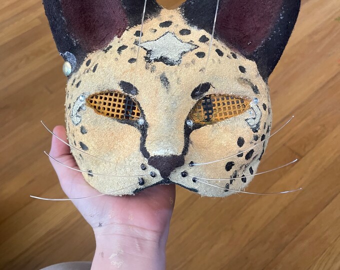 OLD) Serval/cheetah Therian Mask - Etsy