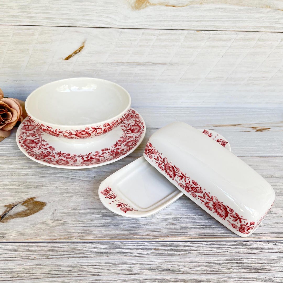 Syracuse China Mayflower Pattern Carefree True China, Vintage 1950's ...