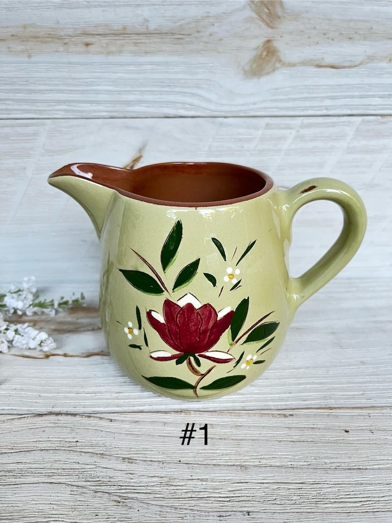 Stangl Pottery Magnolia Pattern, Produced 1952 to 1978, Hand Painted ...