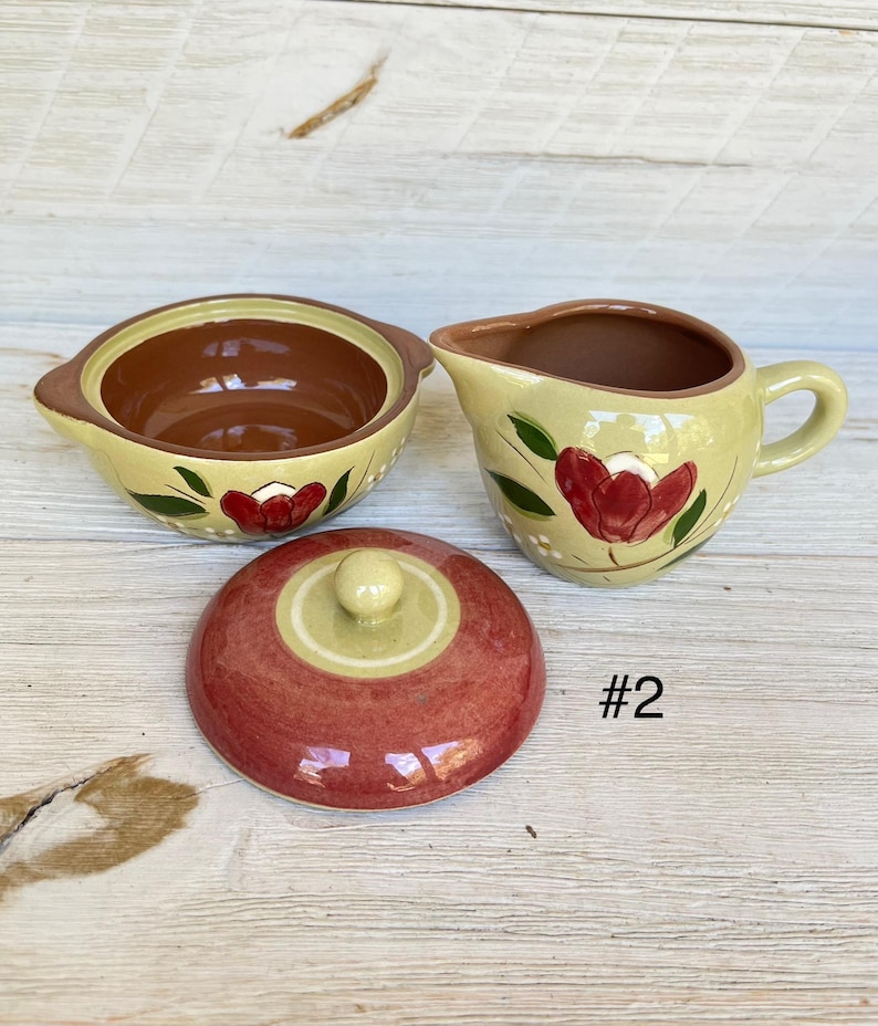 Stangl Pottery Magnolia Pattern, Produced 1952 to 1978, Hand Painted ...