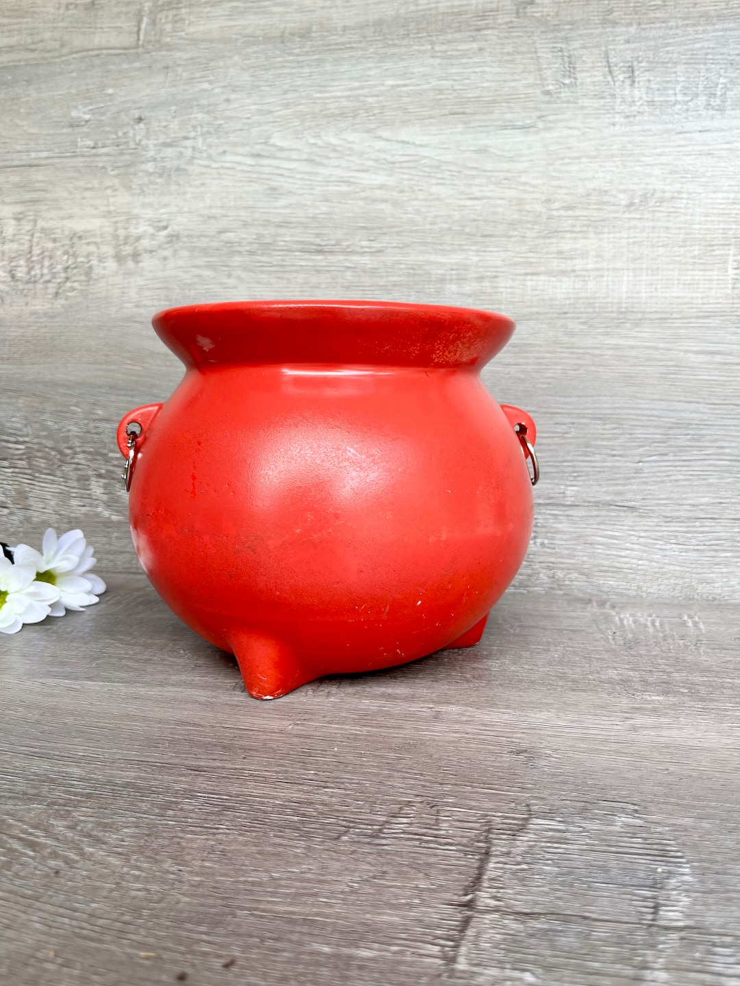 MCCOY RED POTTERY, Cookie Jar, Bean Pot, Re-purpose Planter, Colorful ...