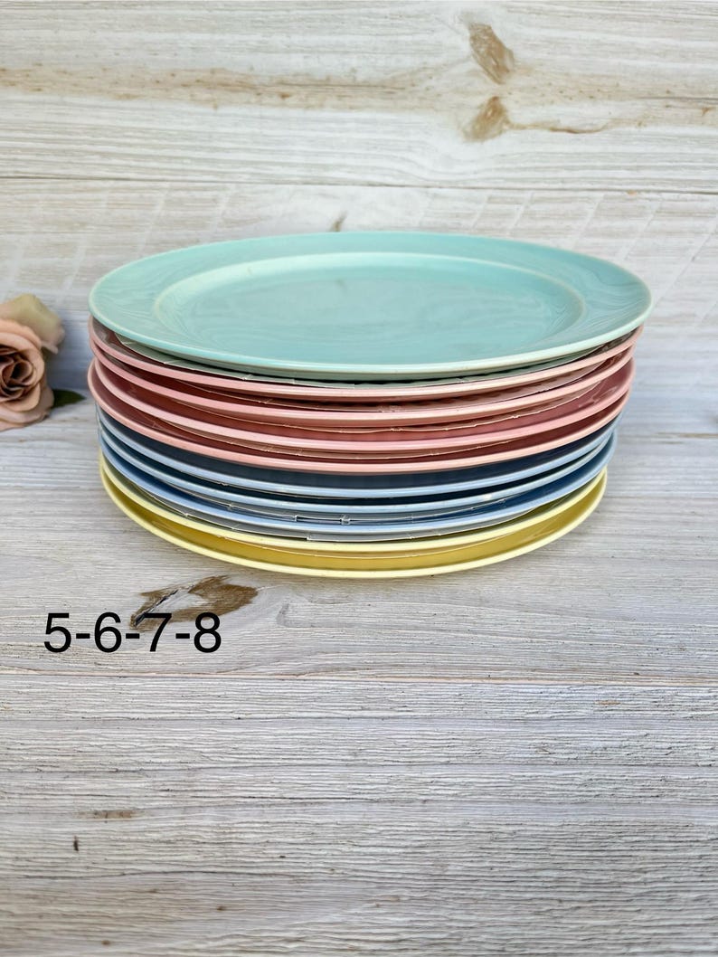 Vintage Luray Pastels Dinnerware: Taylor Smith & Taylor, 1950s USA ...