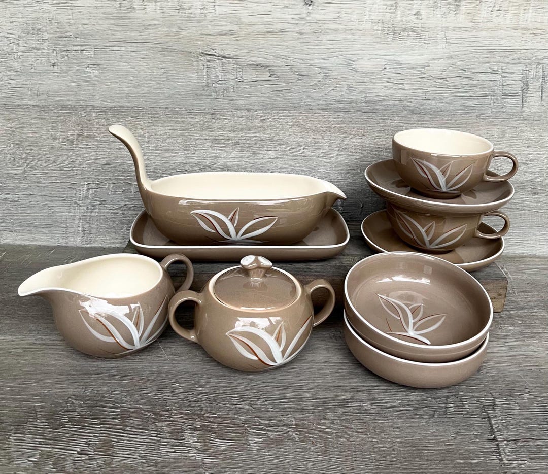 WINFIELD China California DESERT DAWN Pattern, Vintage 1960's Mid ...