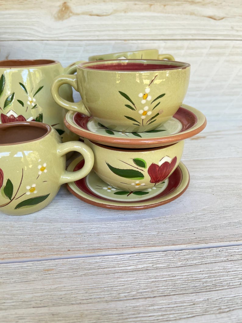 Stangl Pottery Magnolia Pattern, Produced 1952 to 1978, Hand Painted ...