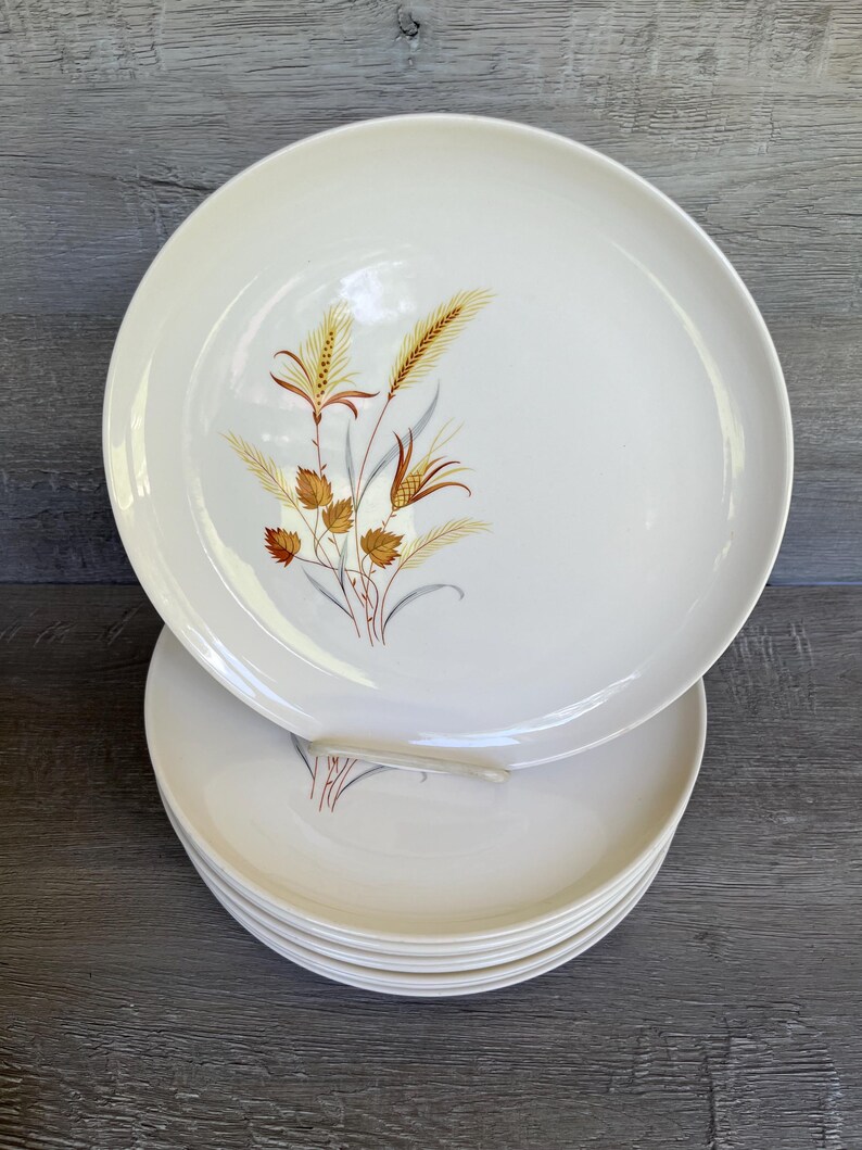 Vintage Taylor Smith Taylor Ever Yours AUTUMN HARVEST WHEAT Pattern ...
