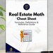 Real Estate Exam Prep Real Estate Study Guide Build-your-own Printable ...