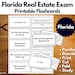 Florida Real Estate Exam Flashcards: State-specific (PDF File) - Etsy
