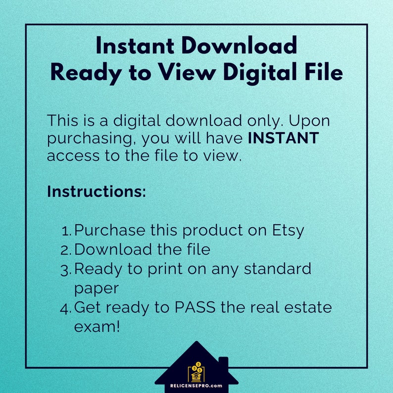 Real Estate Practice Exam 2024, Instant PDF Download Ready-to-print - Etsy Real Estate Practice Exam 2024, Instant PDF Download Ready-to-print - Etsy
