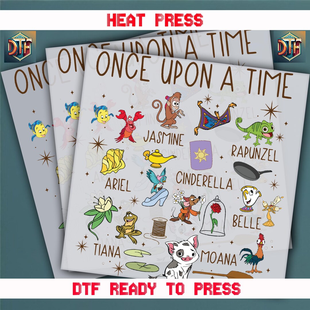 Bible Quote Disney Princess, Disney Princess Design, Ready to Press DTF ...