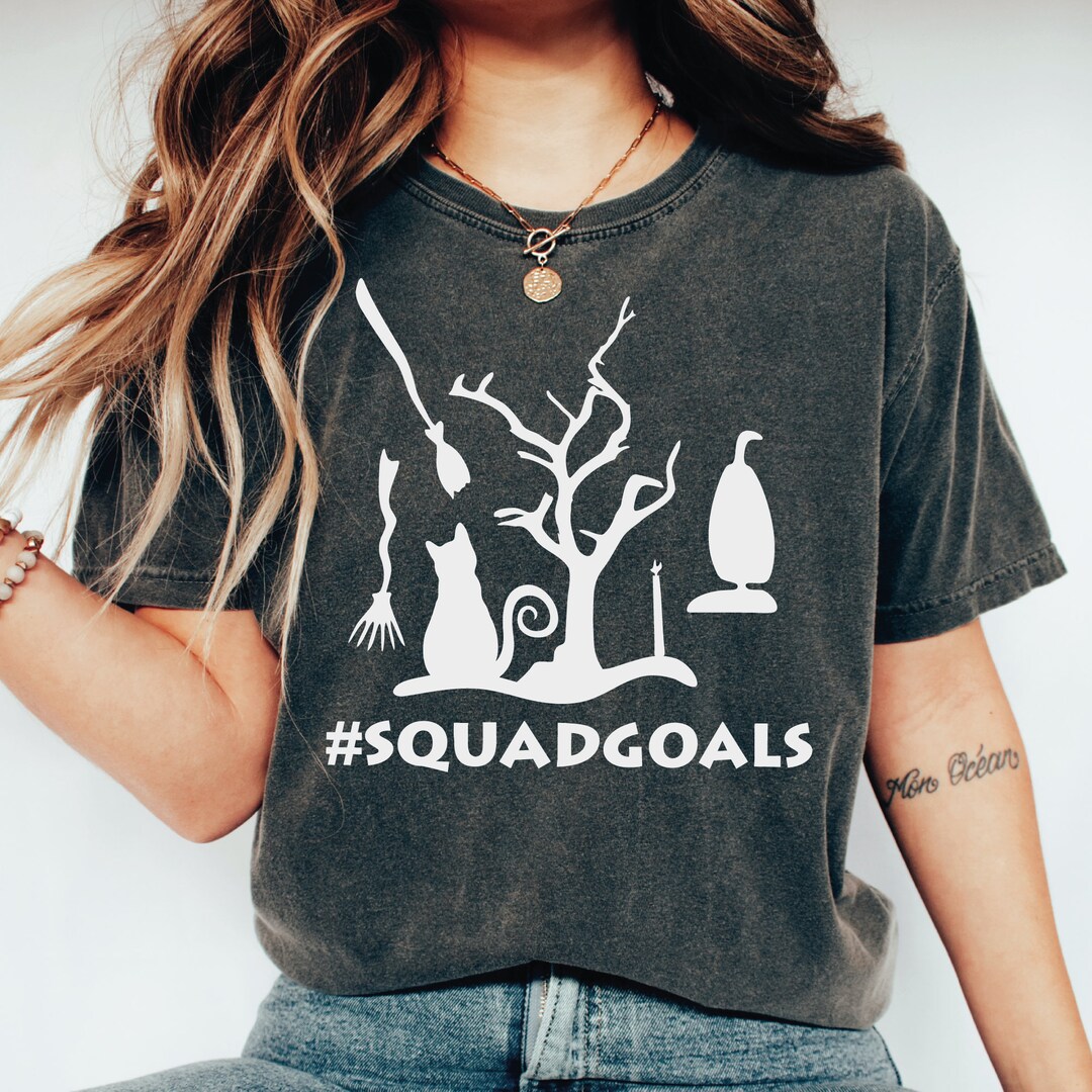 Squad Goals Halloween Dtf, Funny , Halloween Costume, Halloween Dtf ...