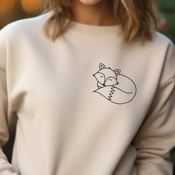 Fox Sweater - Etsy