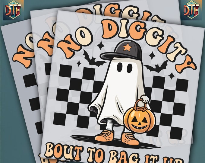 Boot Scootin Spooky, Halloween Design, Ready to Press DTF Transfer ...