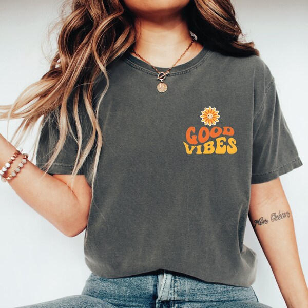 Good Vibes Tshirt - Etsy