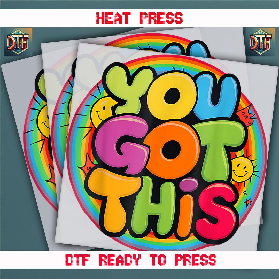 You Got This Test Day DTF, Test Day Motivational Design, Test Day Vibes ...