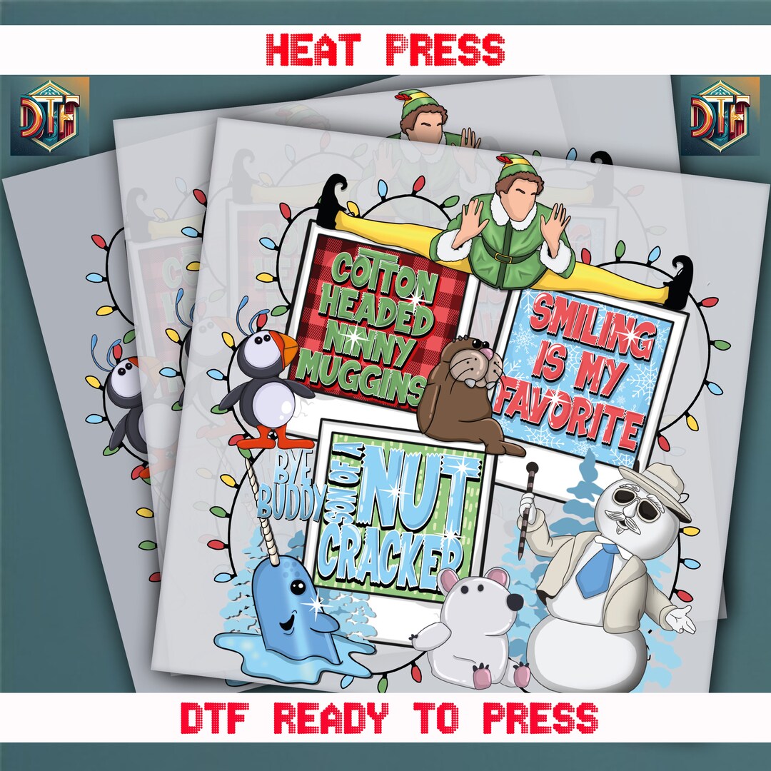 Cotton Headed Ninny Muggins, Smilling is My Favorite, Ready to Press ...