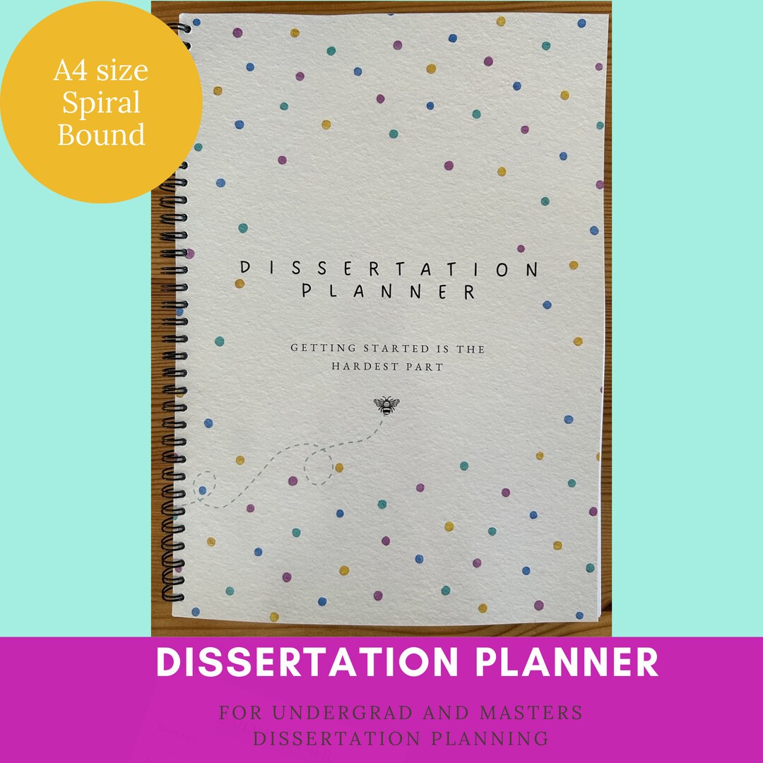 A4 Dissertation Planner, Thesis, Essay Writing, Essay Outline ...