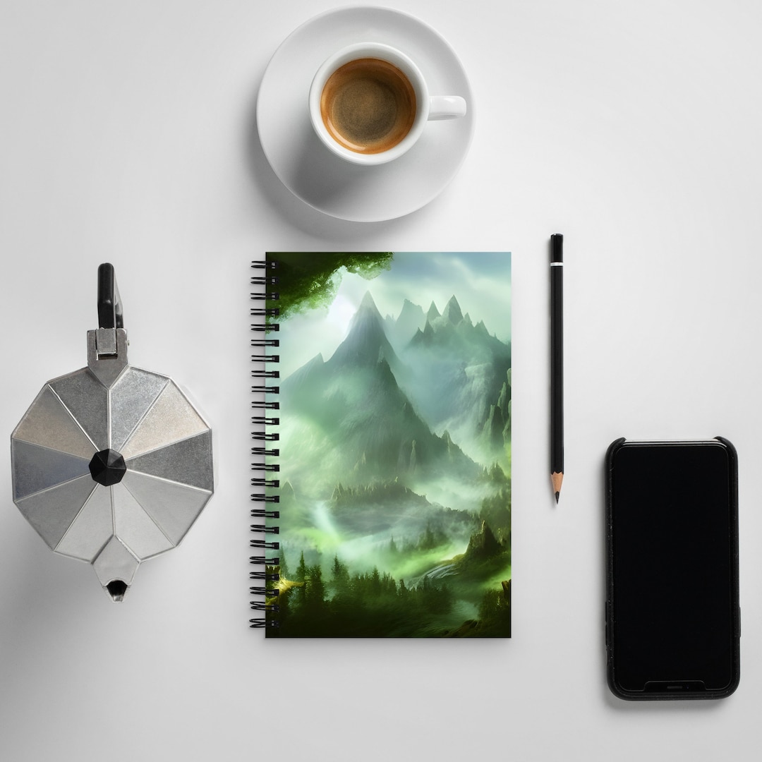 Spiral Notebook With Custom Art - Etsy