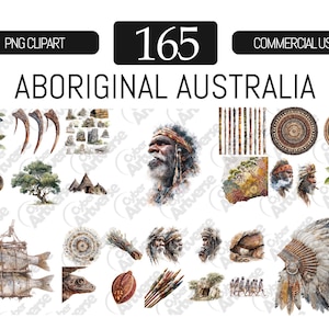 MEGA BUNDLE Aboriginal Australia Clipart Set - Indigenous Art ...