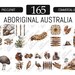 MEGA BUNDLE Aboriginal Australia Clipart Set - Indigenous Art ...