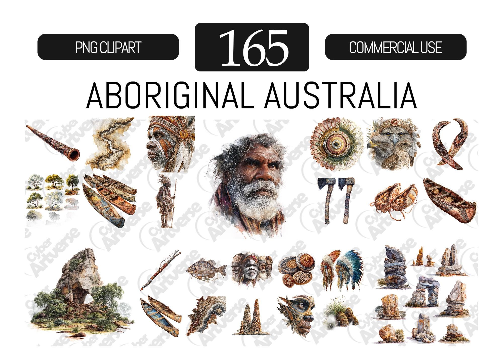 MEGA BUNDLE Aboriginal Australia Clipart Set - Indigenous Art ...