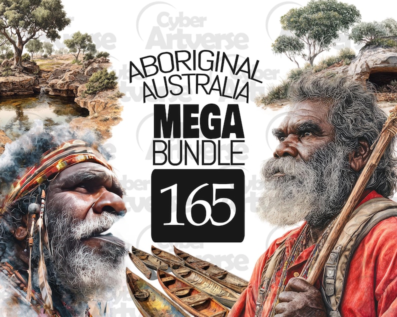 MEGA BUNDLE Aboriginal Australia Clipart Set - Indigenous Art ...