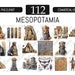 MEGA BUNDLE Mesopotamia Watercolor Clipart Set Ancient Iraq, Babylon ...