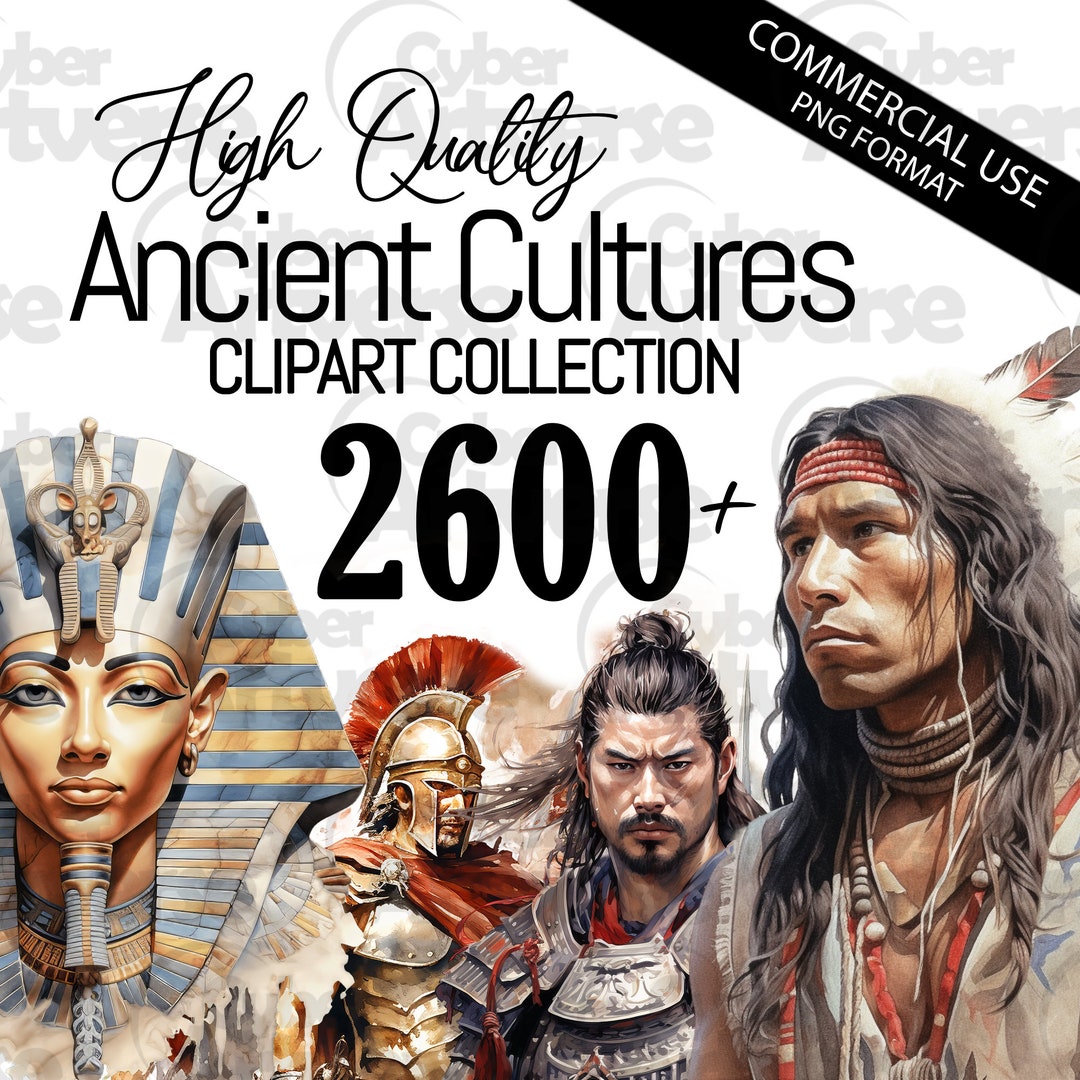 Ancient Civilisations Clipart Collection - Egypt, Japan, Native America ...