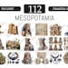 MEGA BUNDLE Mesopotamia Watercolor Clipart Set Ancient Iraq, Babylon ...