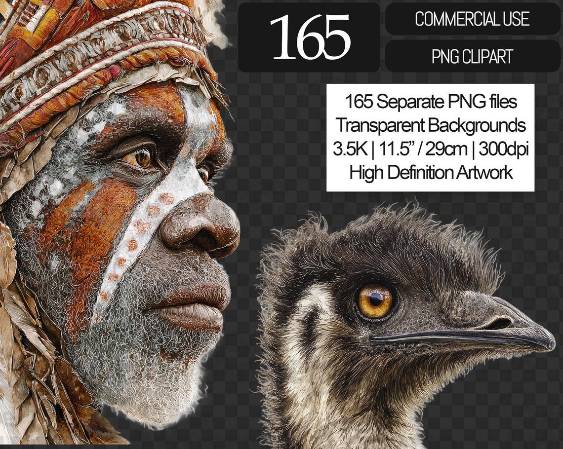 MEGA BUNDLE Aboriginal Australia Clipart Set - Indigenous Art ...