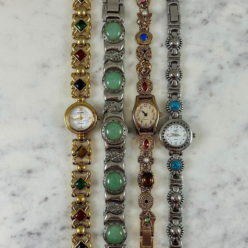Gemstone Watch - Etsy