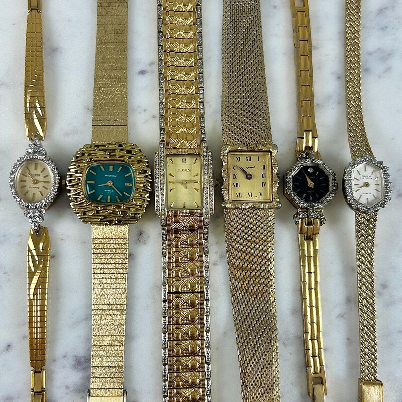 Antique Gold Watches - Etsy