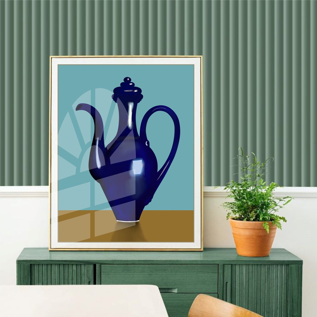 Wine Serving Surahi, Surahi Water, Antique Surahi, Blue Surahi Art ...
