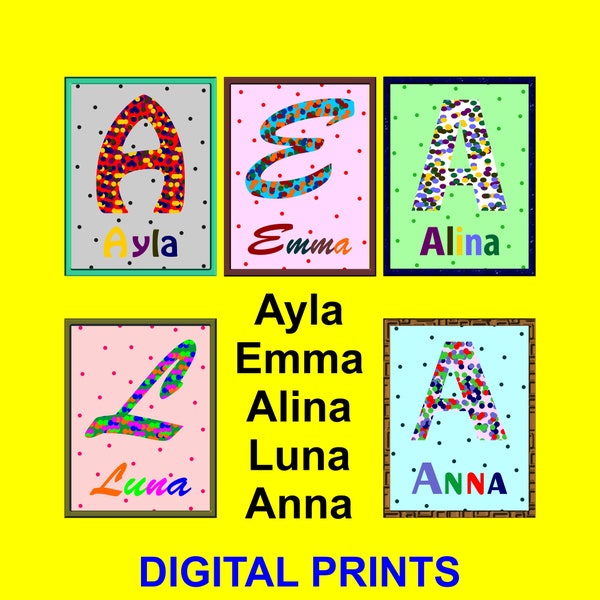 Alina Name - Etsy