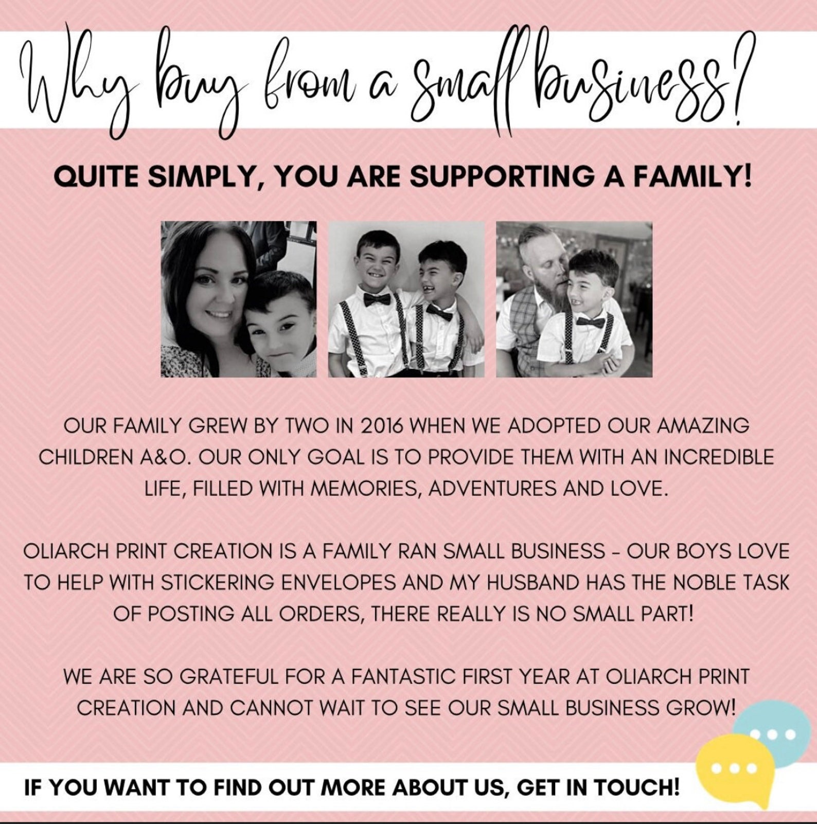 Single Page Adoption Profile Template, Modern Adoption Profile, Digital ...