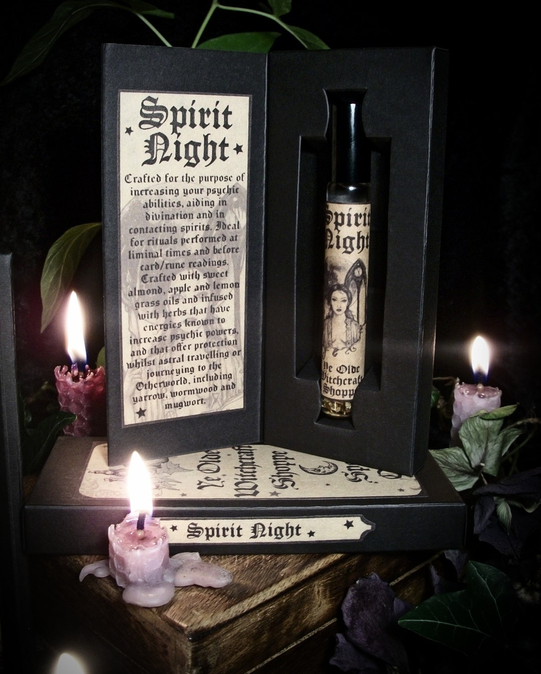 Spirit Night Spell Oil 10ml, Witchcraft Oil - Etsy UK