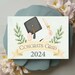 2024 Graduation Day Card, 5x7 Printable Blank Greeting Card for Class ...