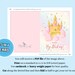 Pink and Gold Happy Birthday Card, 5x7 Printable Blank Greeting Card ...