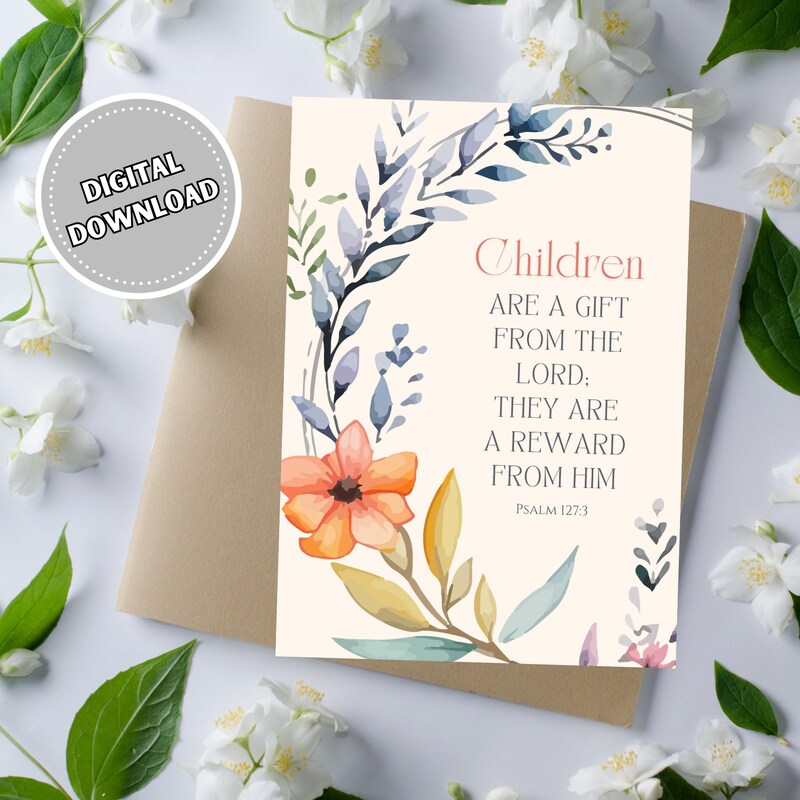 Psalm 127 3 - Etsy