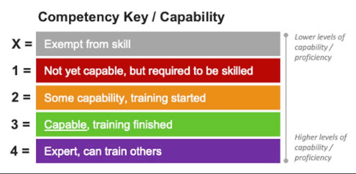Microsoft Excel Advanced Skills Matrix Template (reduced From GBP199 to ...